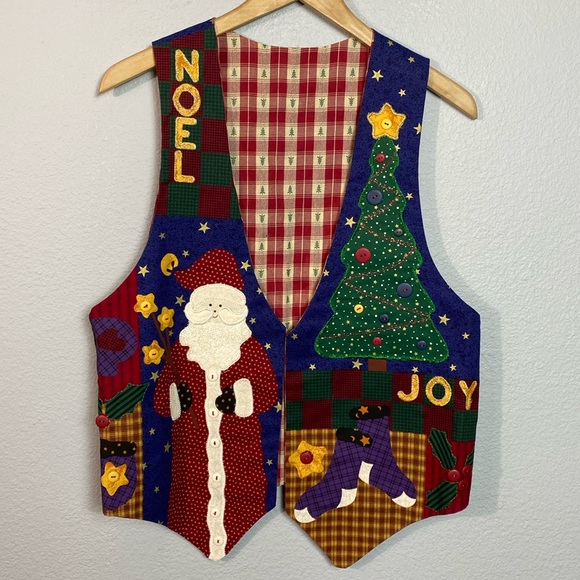 Handmade | Tops | Handmade Holiday Vest | Poshmark
